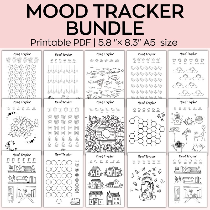Mood Tracker - Etsy