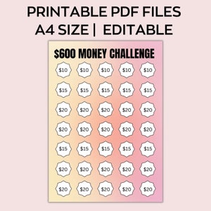 300,500,1000,10000!!! MONEY TIN TRACKER Sticker- Money Envelope ...