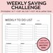 Weekly to Do List Printable, Weekly Task List Template, Weekly Planner ...