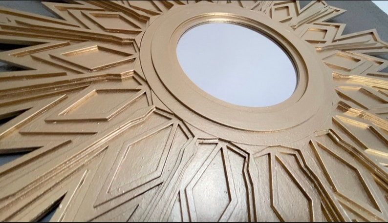 SUNBEAM MIRROR FRAME 24 Inch 60 Cm - Svg Png Pdf Cut Files ...