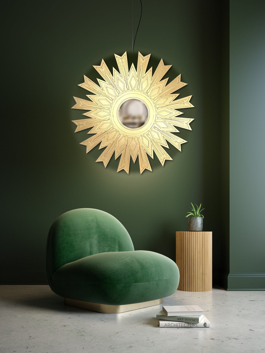 SUNBEAM MIRROR FRAME 24 Inch 60 Cm - Svg Png Pdf Cut Files ...