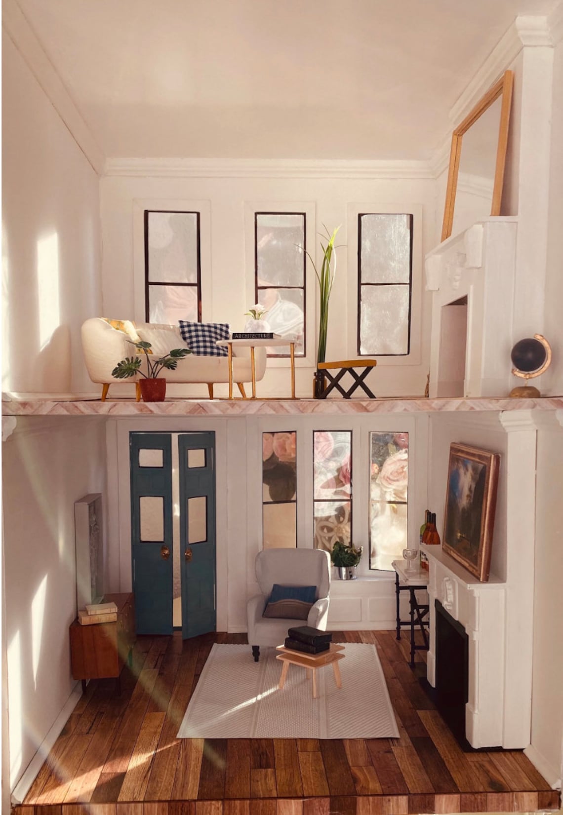 Miniature New York Townhouse – 1:12 Scale Miniature DIY Build, - Etsy