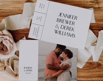 Jennifer Wedding Invitation - Etsy