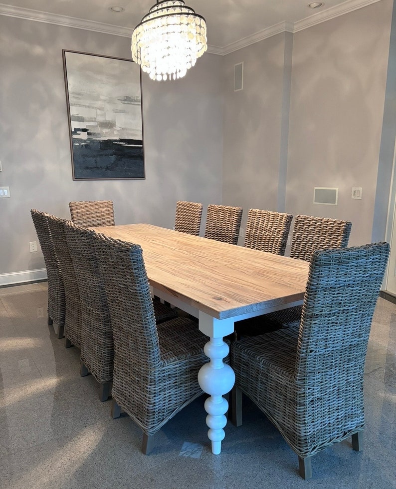 Bubble Leg Ambrosia Maple Table - Etsy