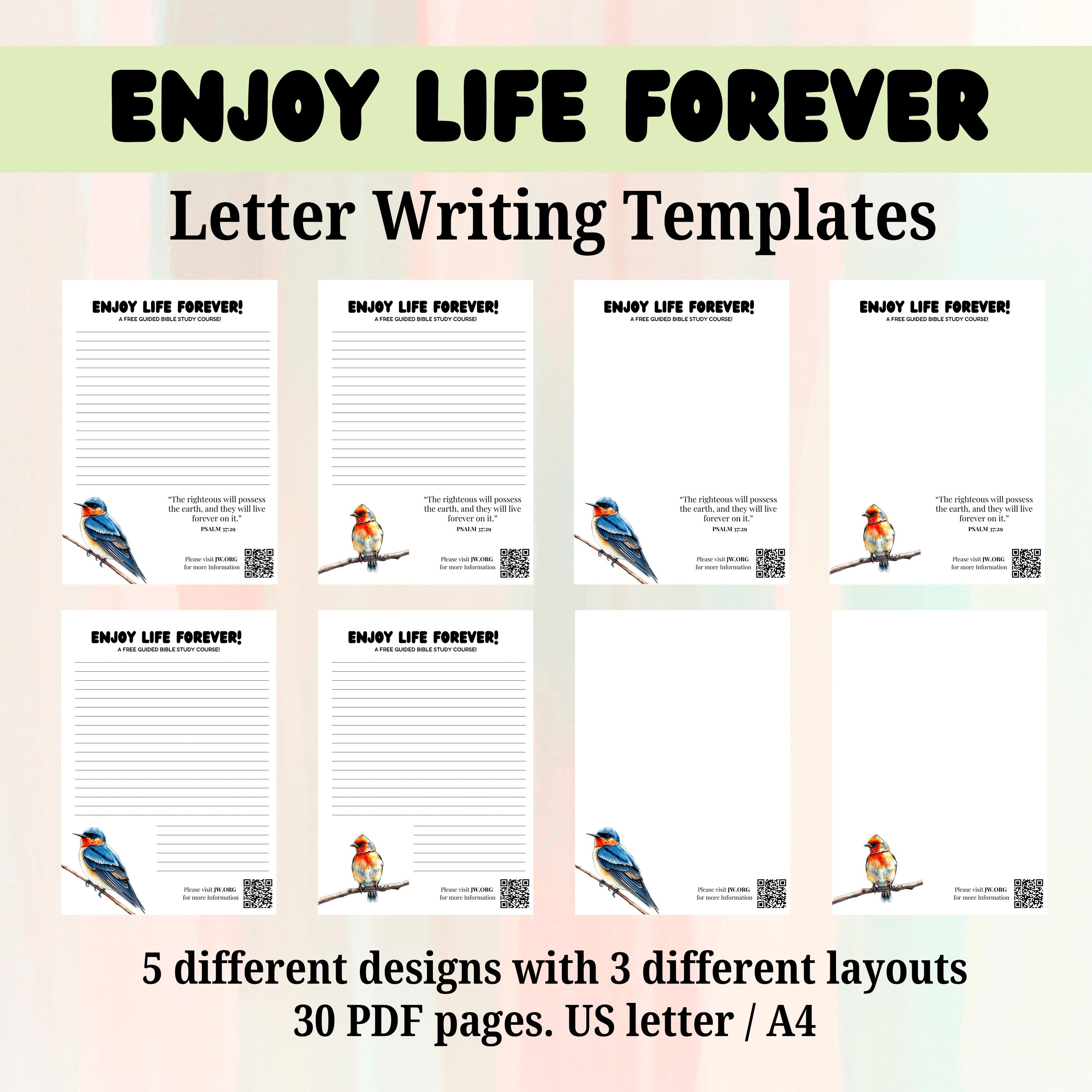 JW Letter Writing Enjoy Life Forever Letter Writing JW Letter Writing ...