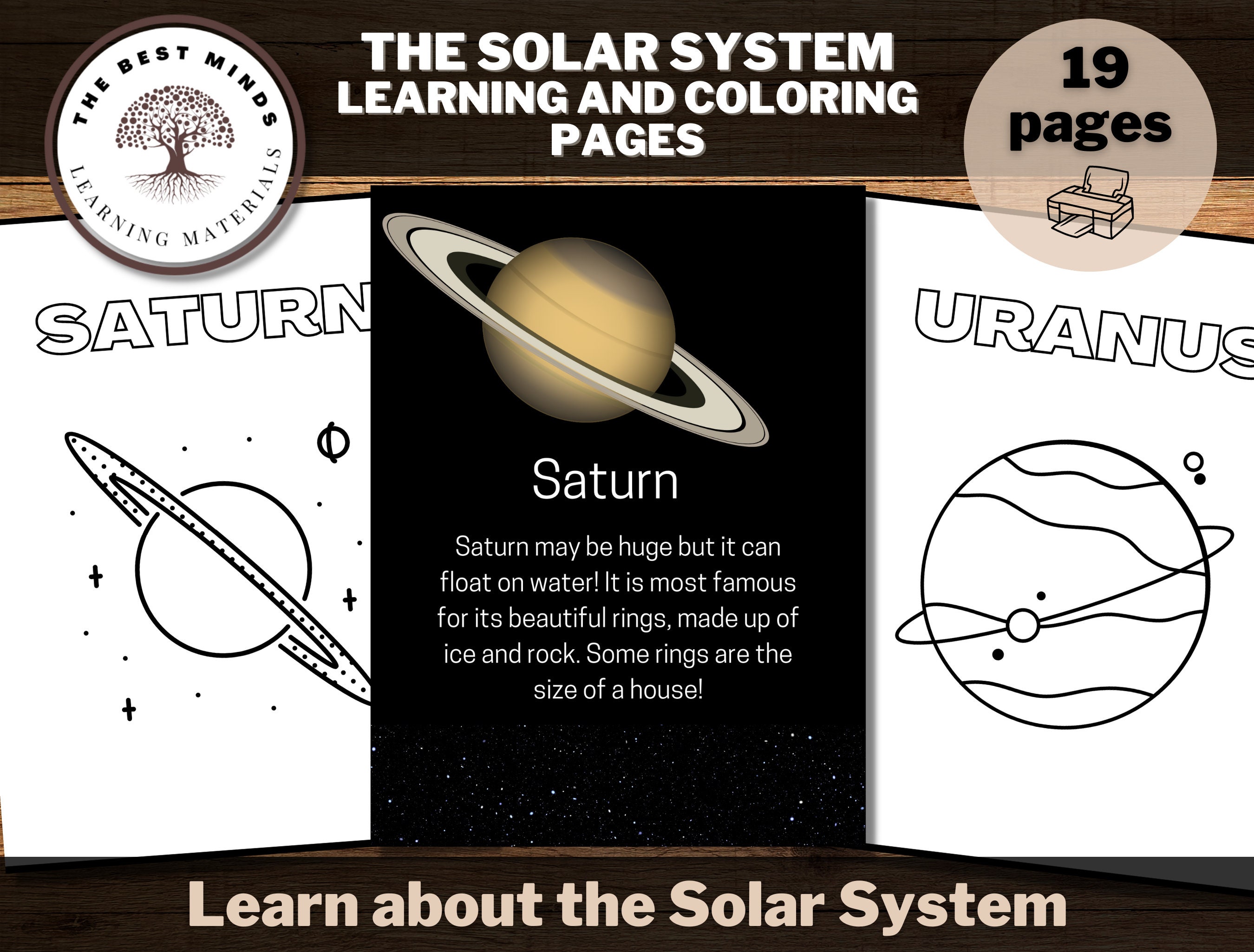 Planets For Kids Coloring Pages