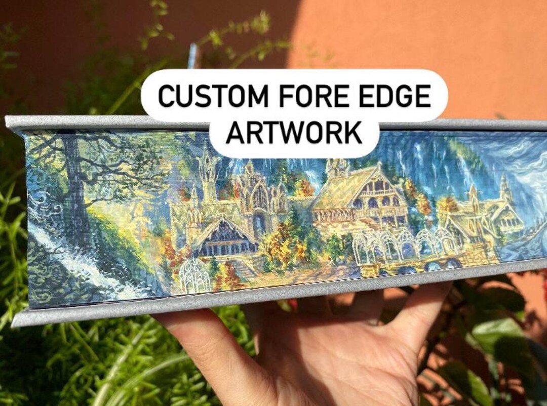CUSTOM FORE-EDGE Painting *please Read Description!* - Etsy
