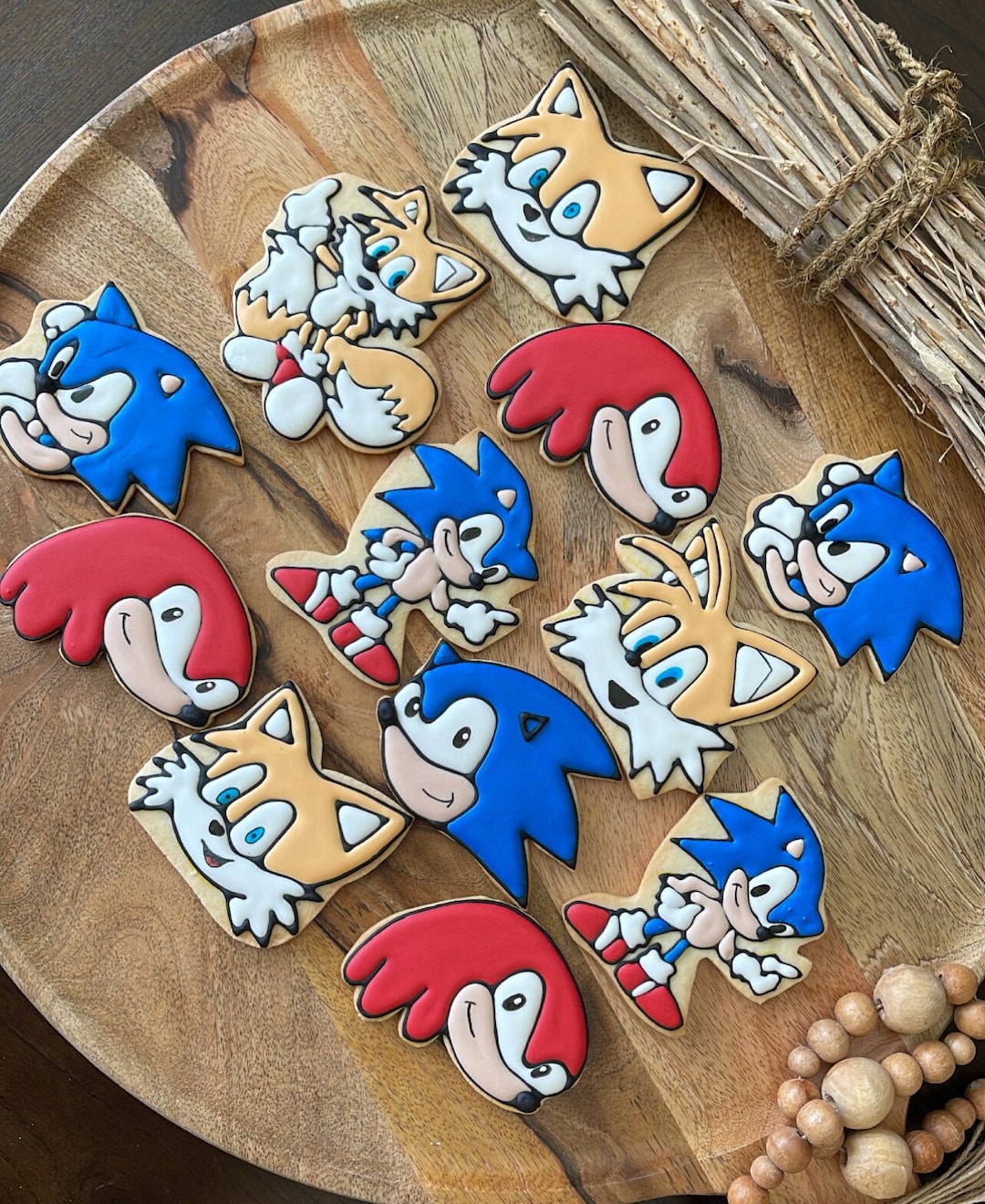 Sonic the Hedgehog Cookies - Etsy