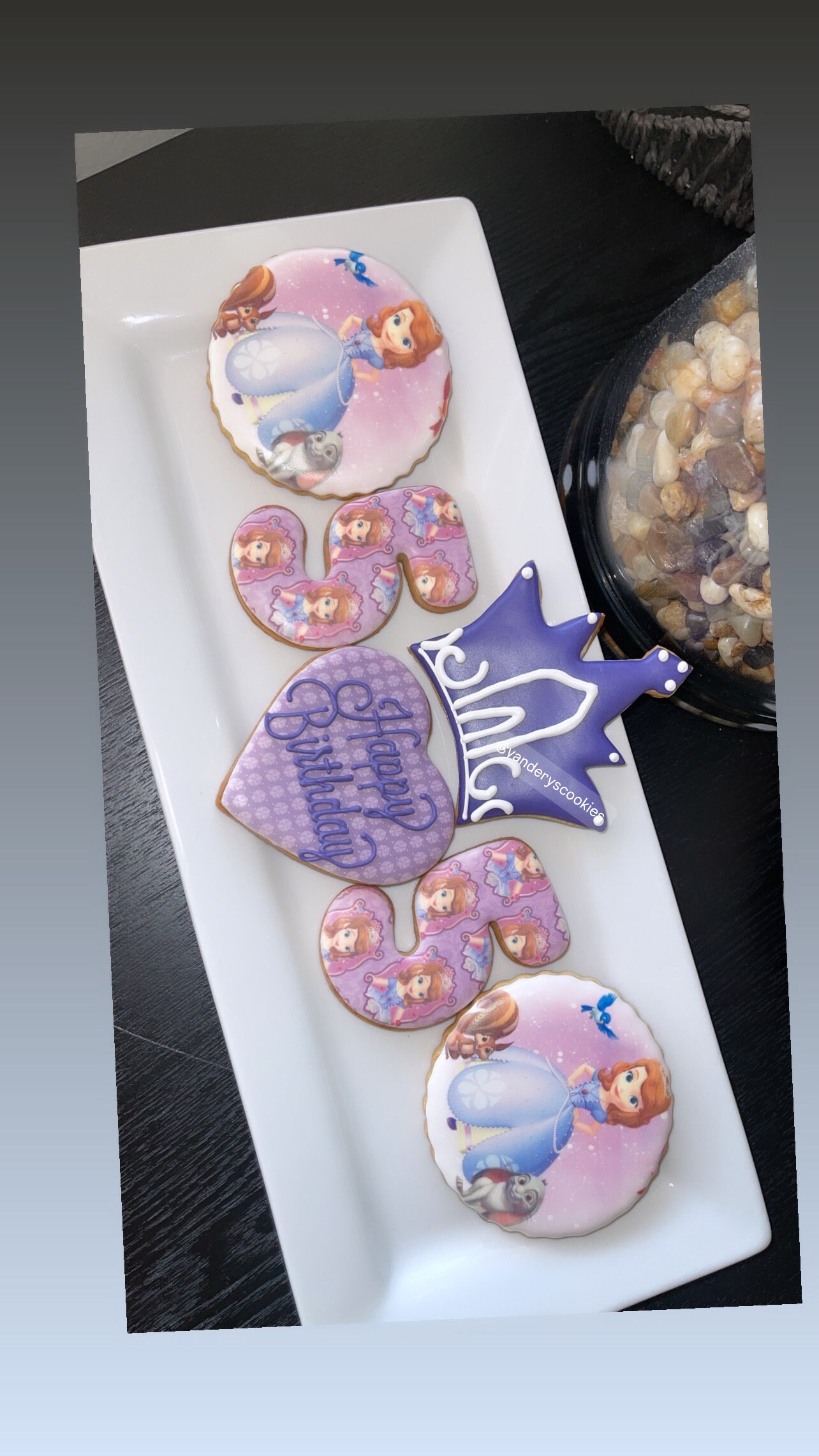 Sofia the First Cookies - Etsy