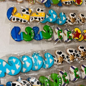 Toy Story Numbers - Etsy