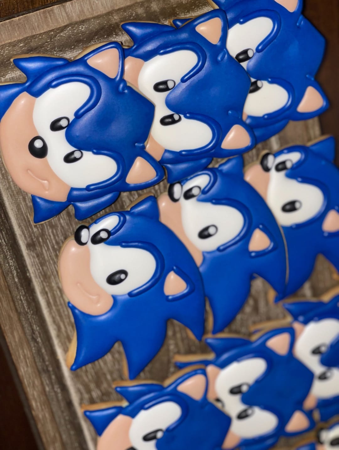 Sonic the Hedgehog Cookies - Etsy