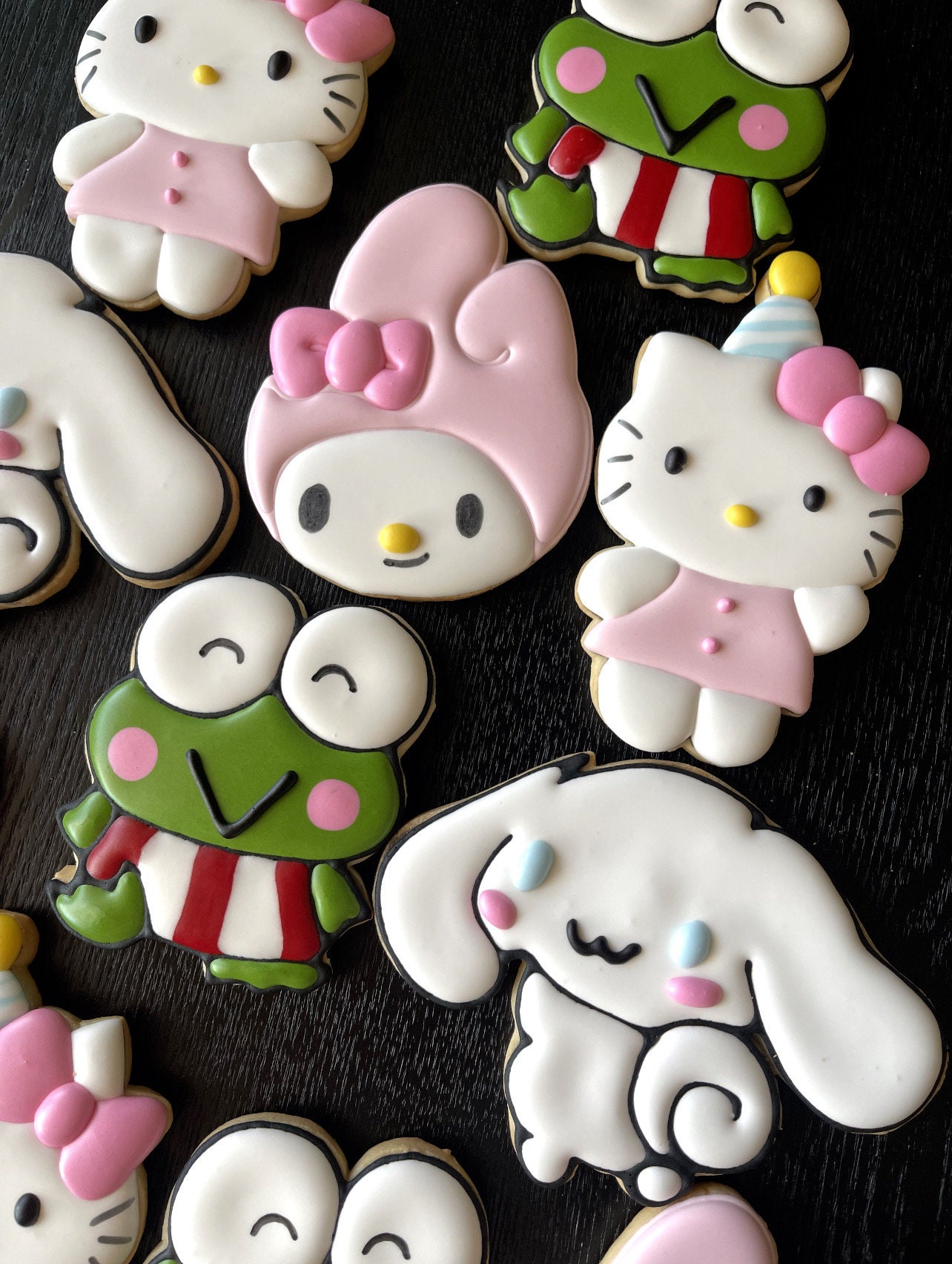 Hello Kitty and Friends Cookies - Etsy