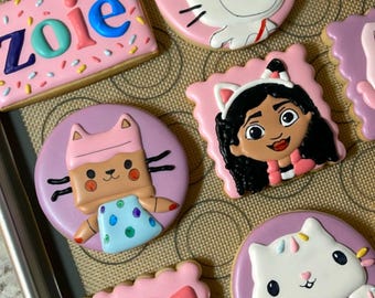 Gabby's Dollhouse Inspired Sugar Cookies - Etsy