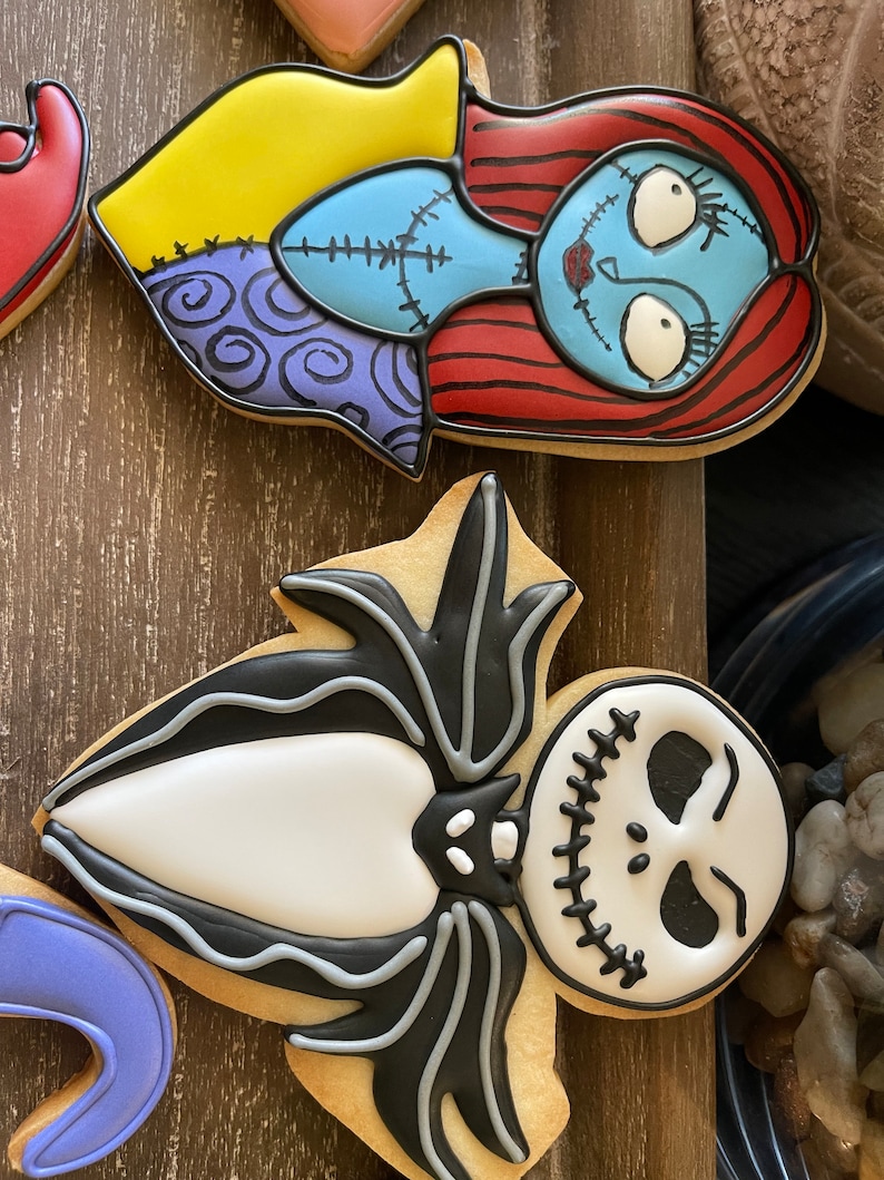 Nightmare Before Christmas Cookies - Etsy