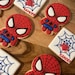 Spider-man Cookies - Etsy