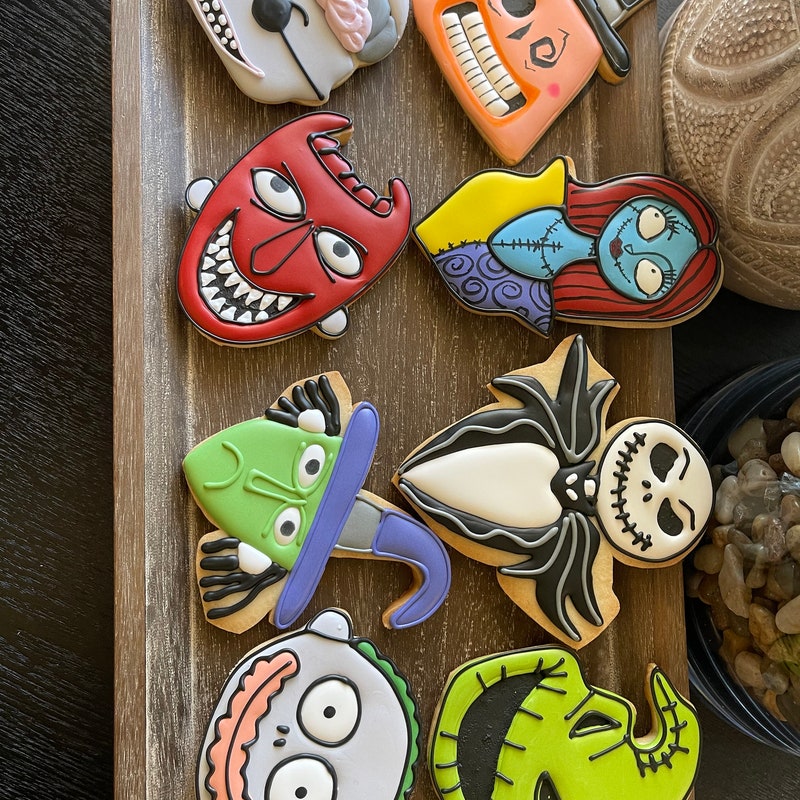 Jack Skellington Cookies - Etsy