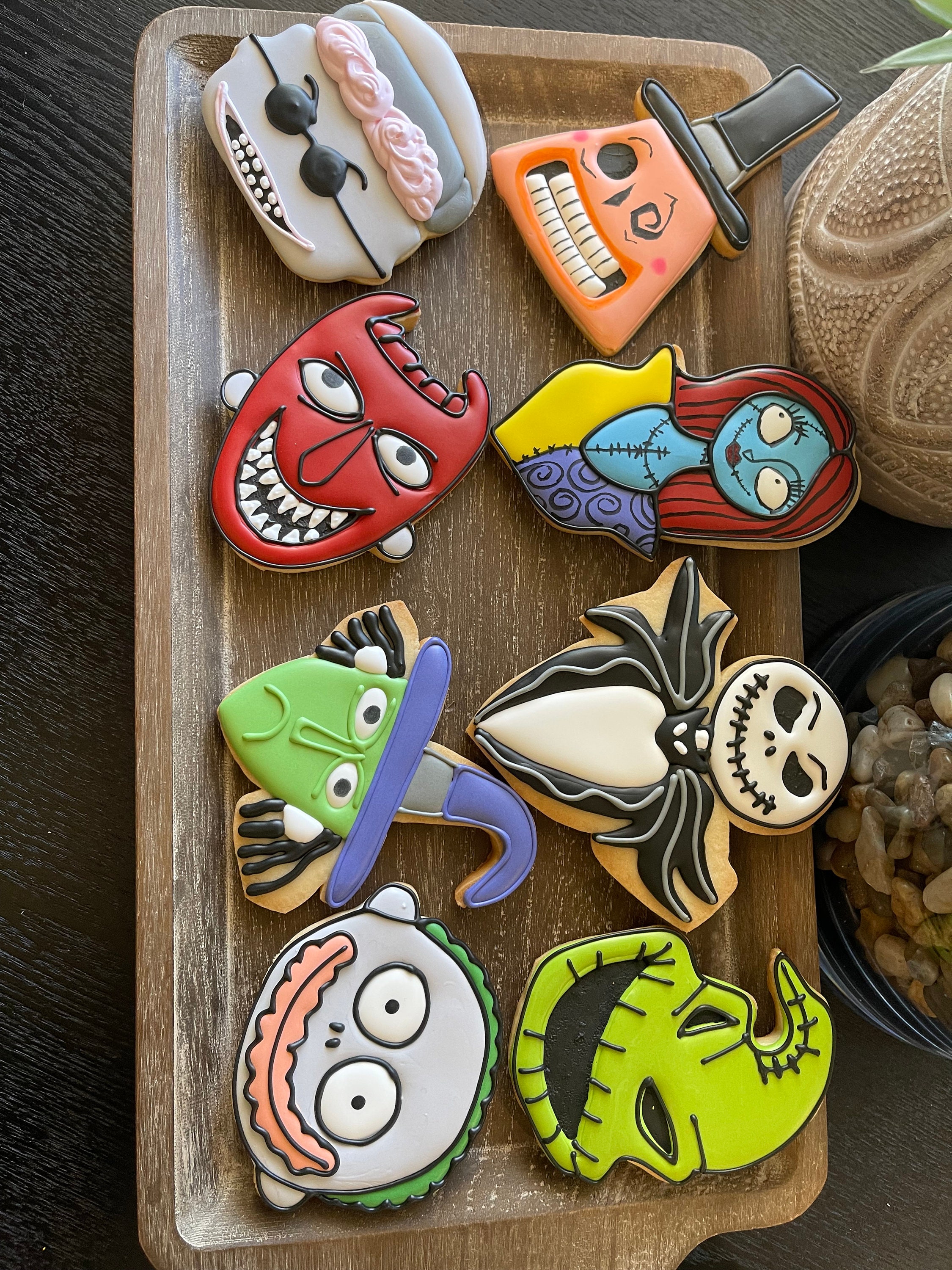 Nightmare Before Christmas Cookies