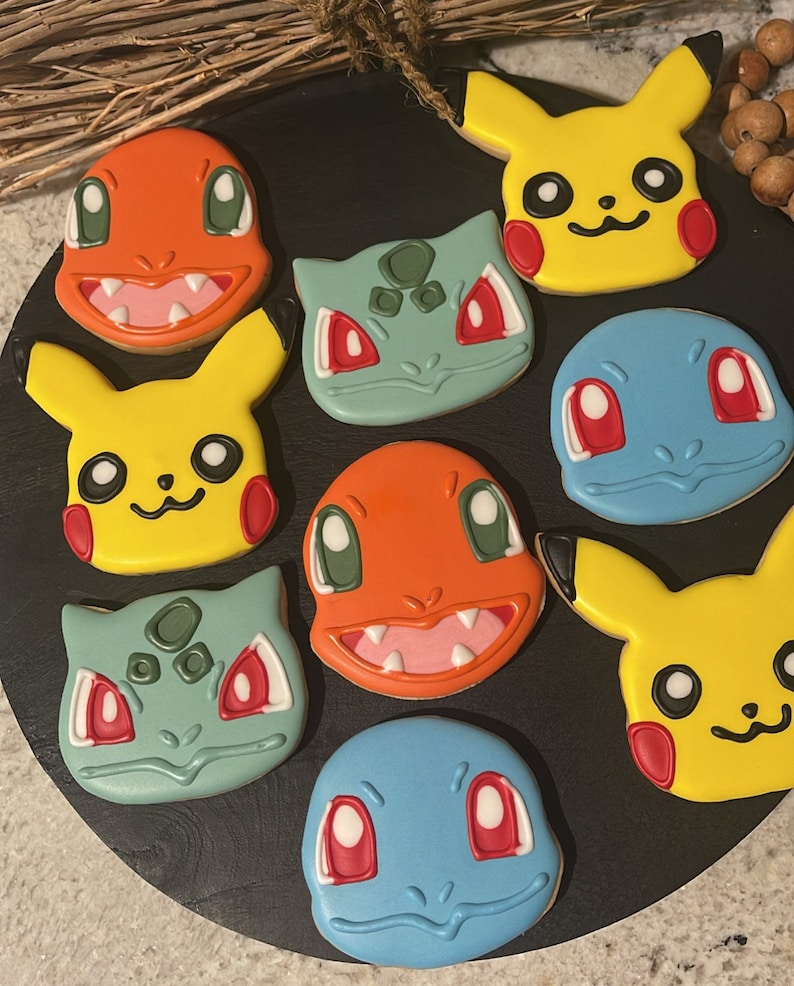 Pokémon Cookies - Etsy