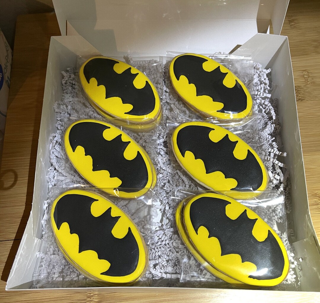 Batman Cookies - Etsy