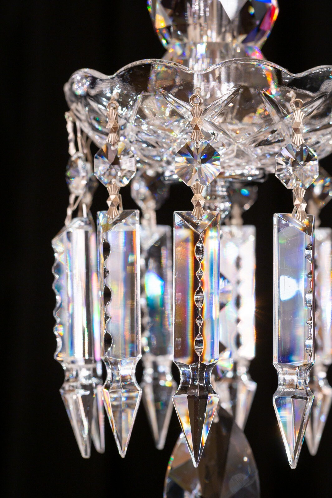 Floating Crystal Chandelier Model Facet - Etsy