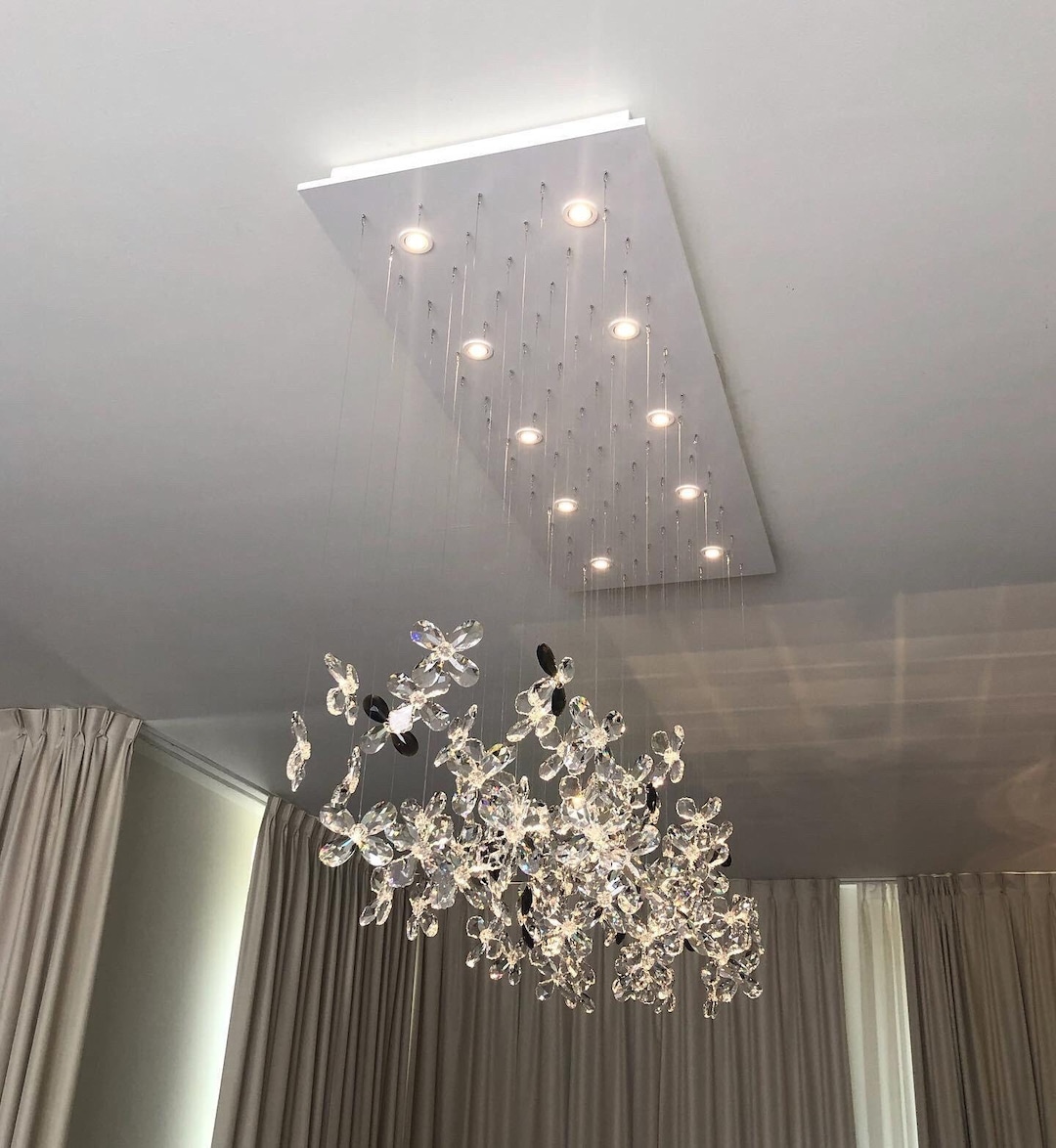 Floating Butterfly Chandelier | Large Size - Etsy