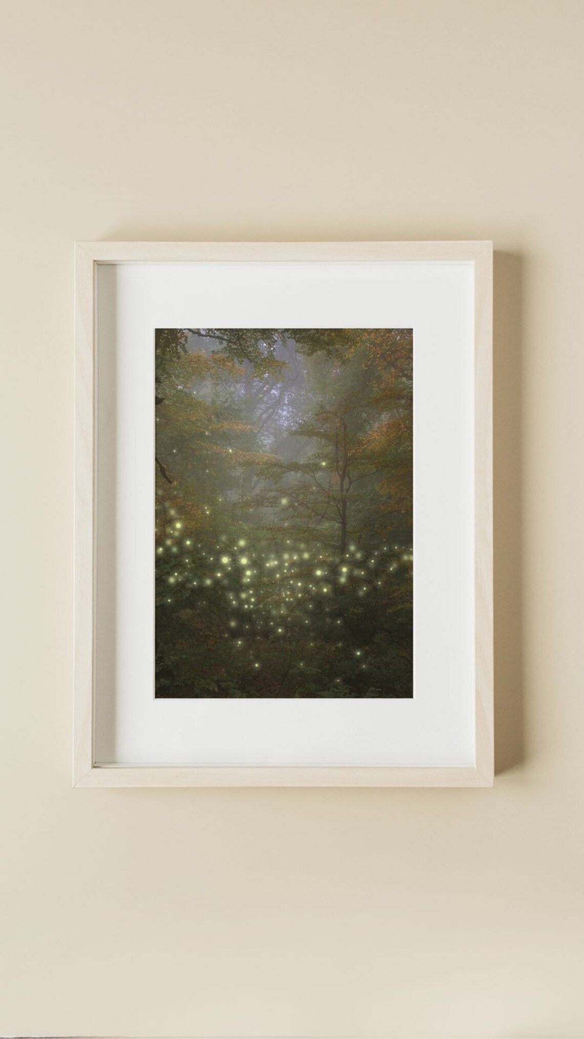 Enchanted Fairycore Forest Digital Print / Green Witch Poster / Witchy Digital Printable Poster ...