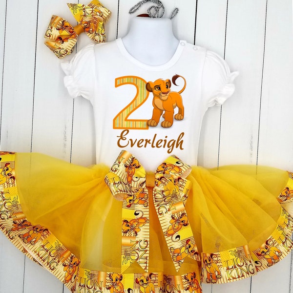 Lion King Girls Outfit - Etsy