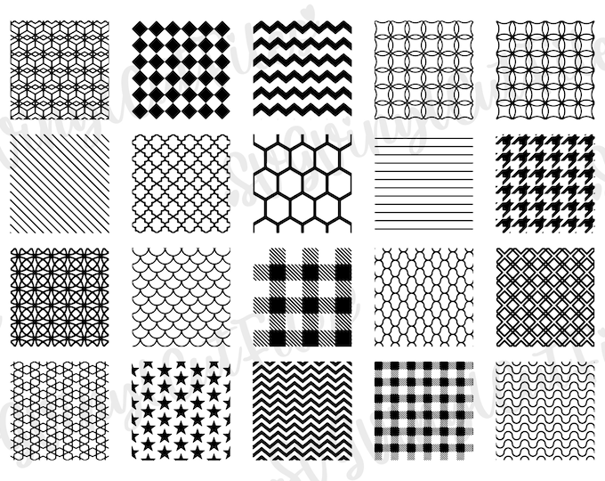 75 Circle Patterns SVG Bundle, Background Pattern SVG Cut Files for ...