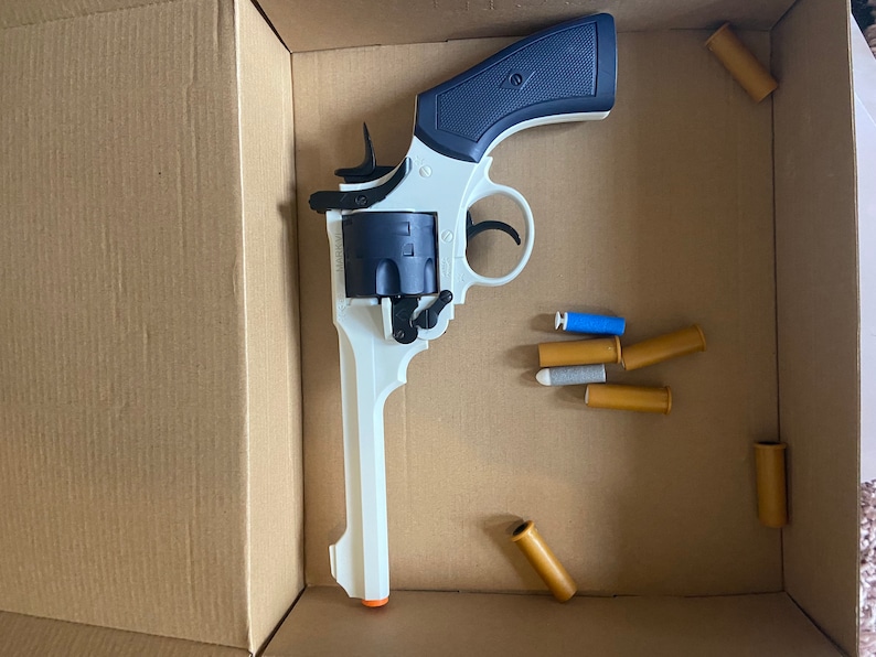 Webley Revolver Pistol Soft Dart Cosplay/prop Toy Gun - Etsy