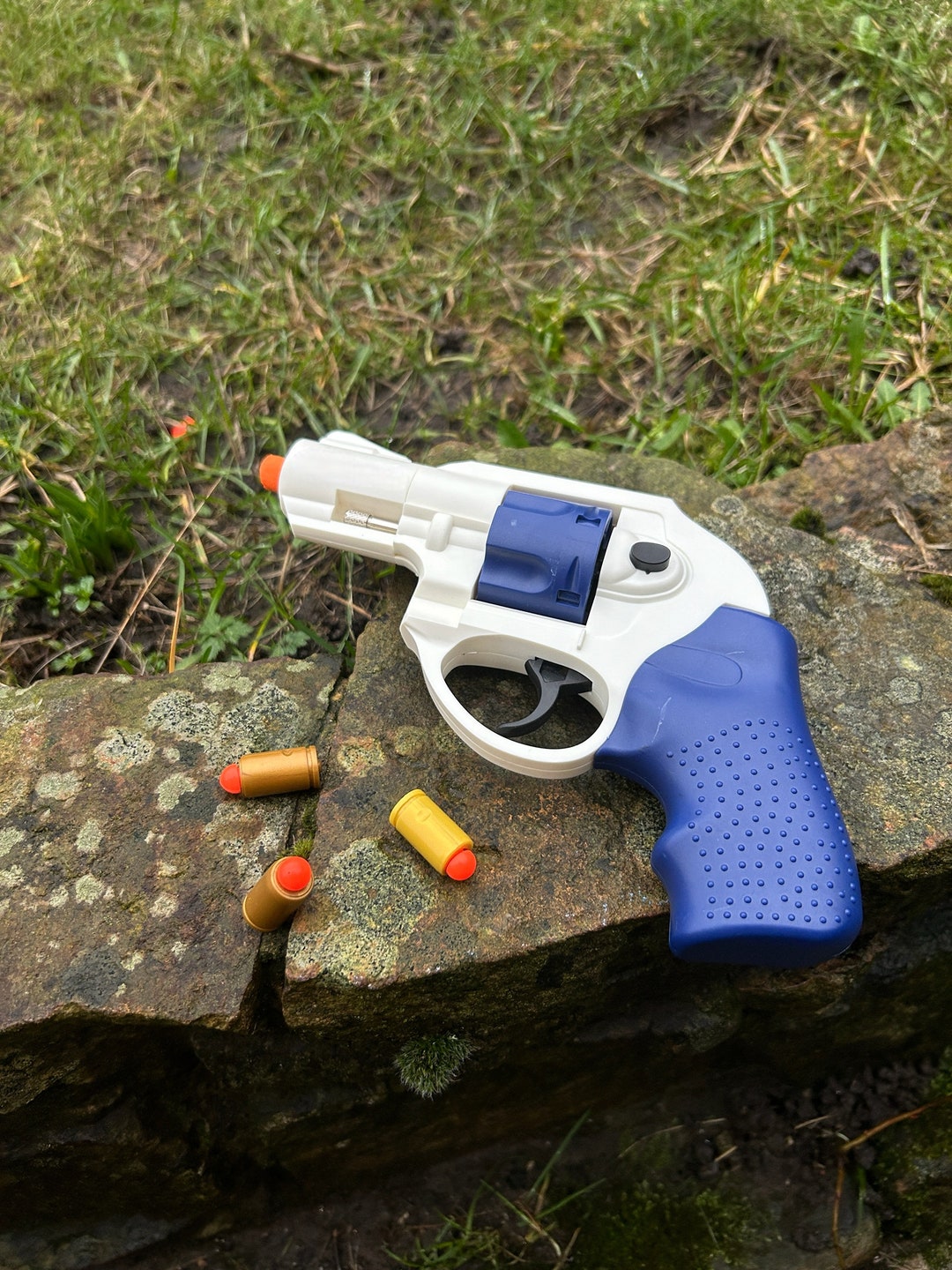 Buy 38 Special Revolver Double Action Pistol Toy Gun Cosplay Prop ...