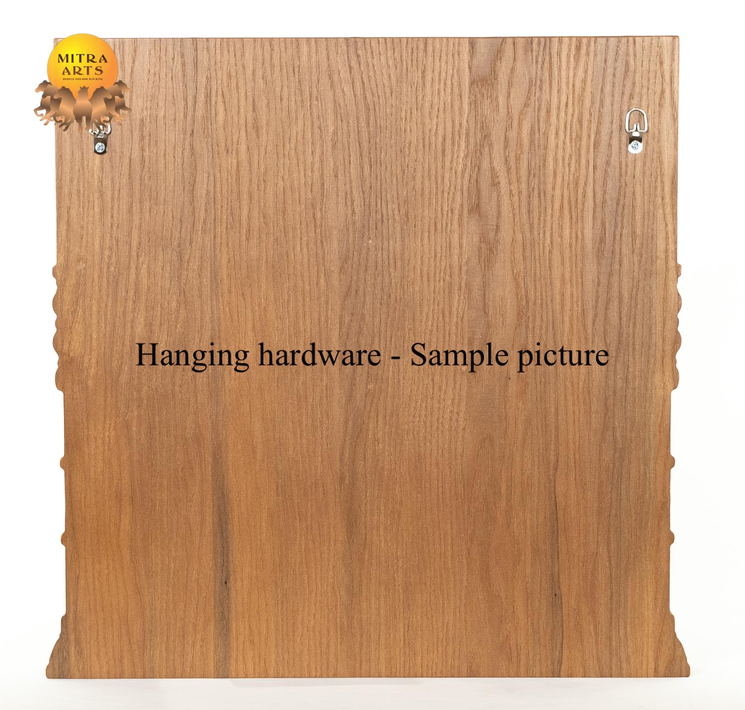 The Trinity of Indian Carnatic Music Premium Wood Panel Exquisitely ...