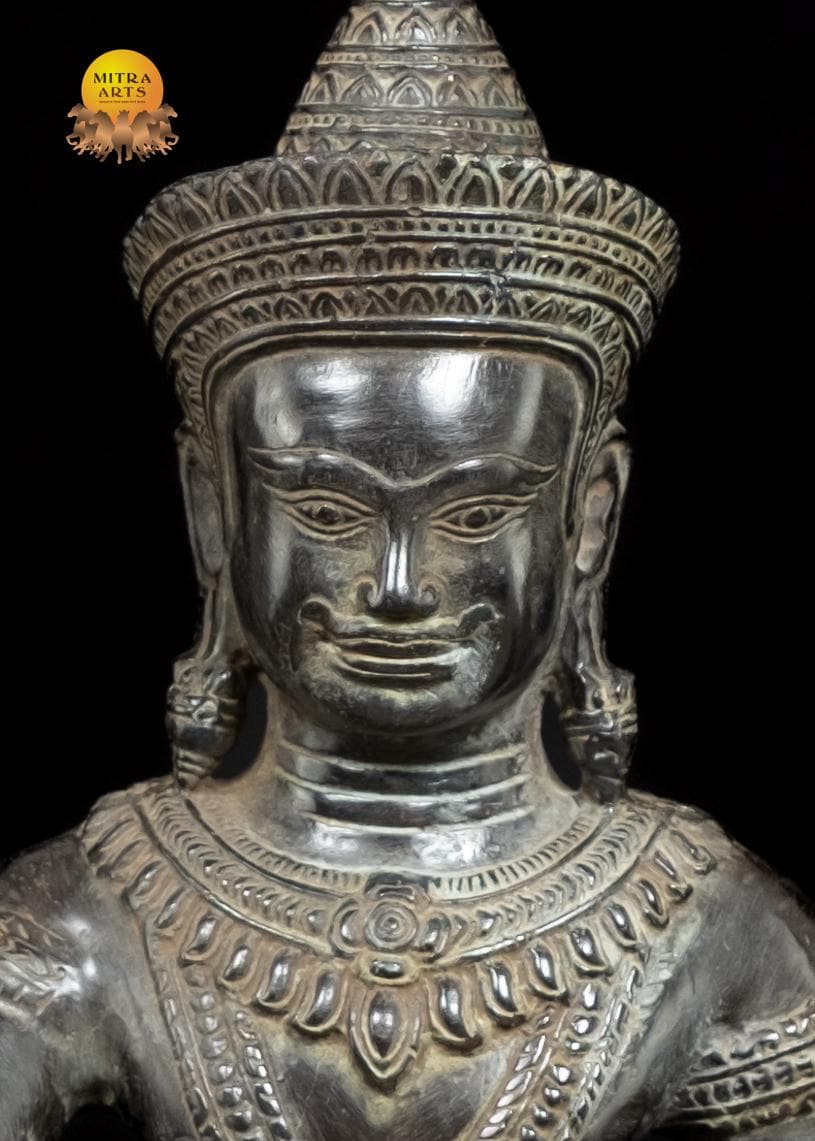 21" King Suryavarman II Cambodian King of the Khmer Empire Bronze ...