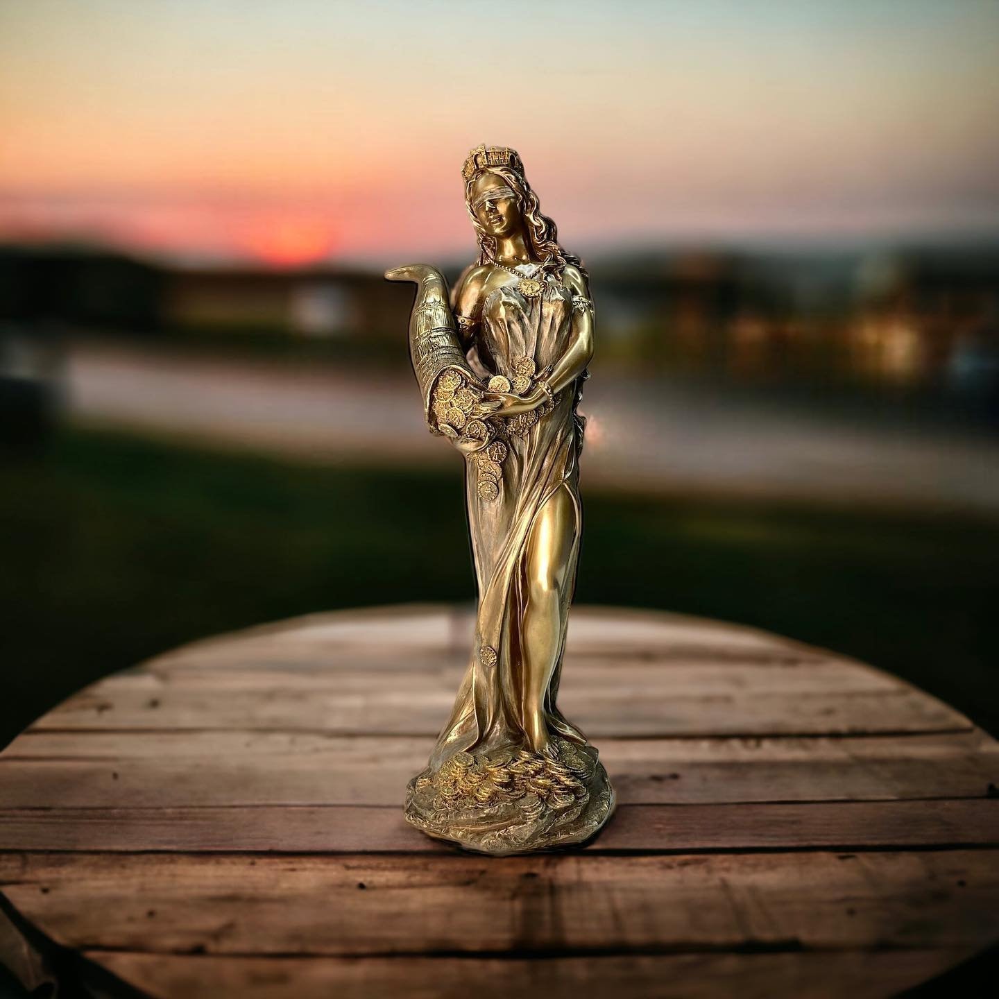 Fortuna Statue Symbol of Luck and Fortune in Roman Mythology - Etsy