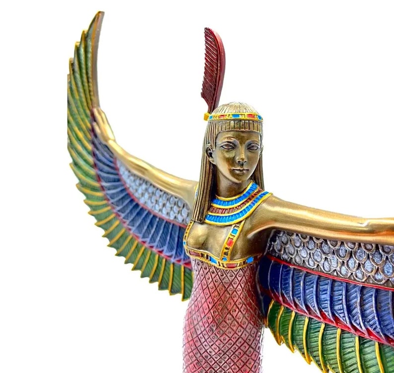 Ma'at Statue: Ancient Egyptian Goddess of Truth and Justice - Etsy