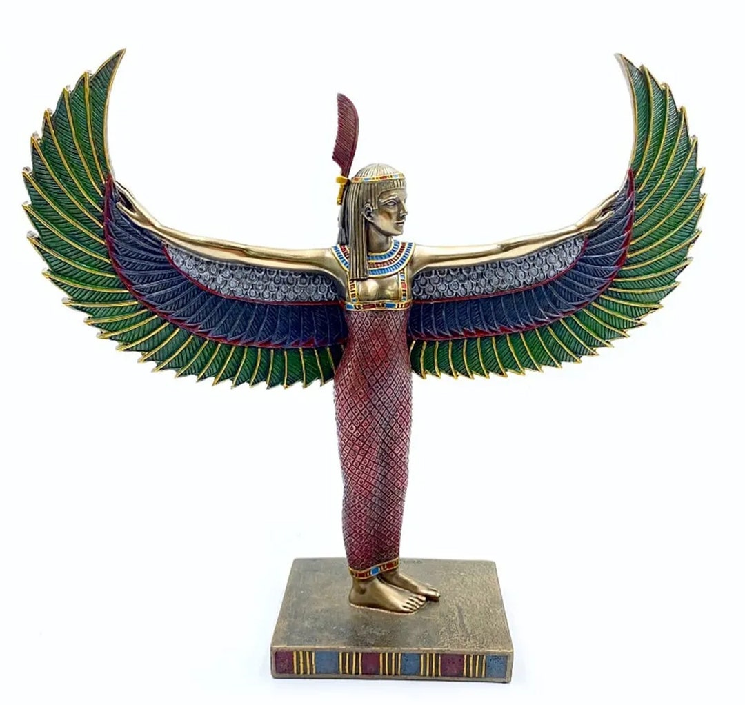 Ma'at Statue: Ancient Egyptian Goddess of Truth and Justice - Etsy