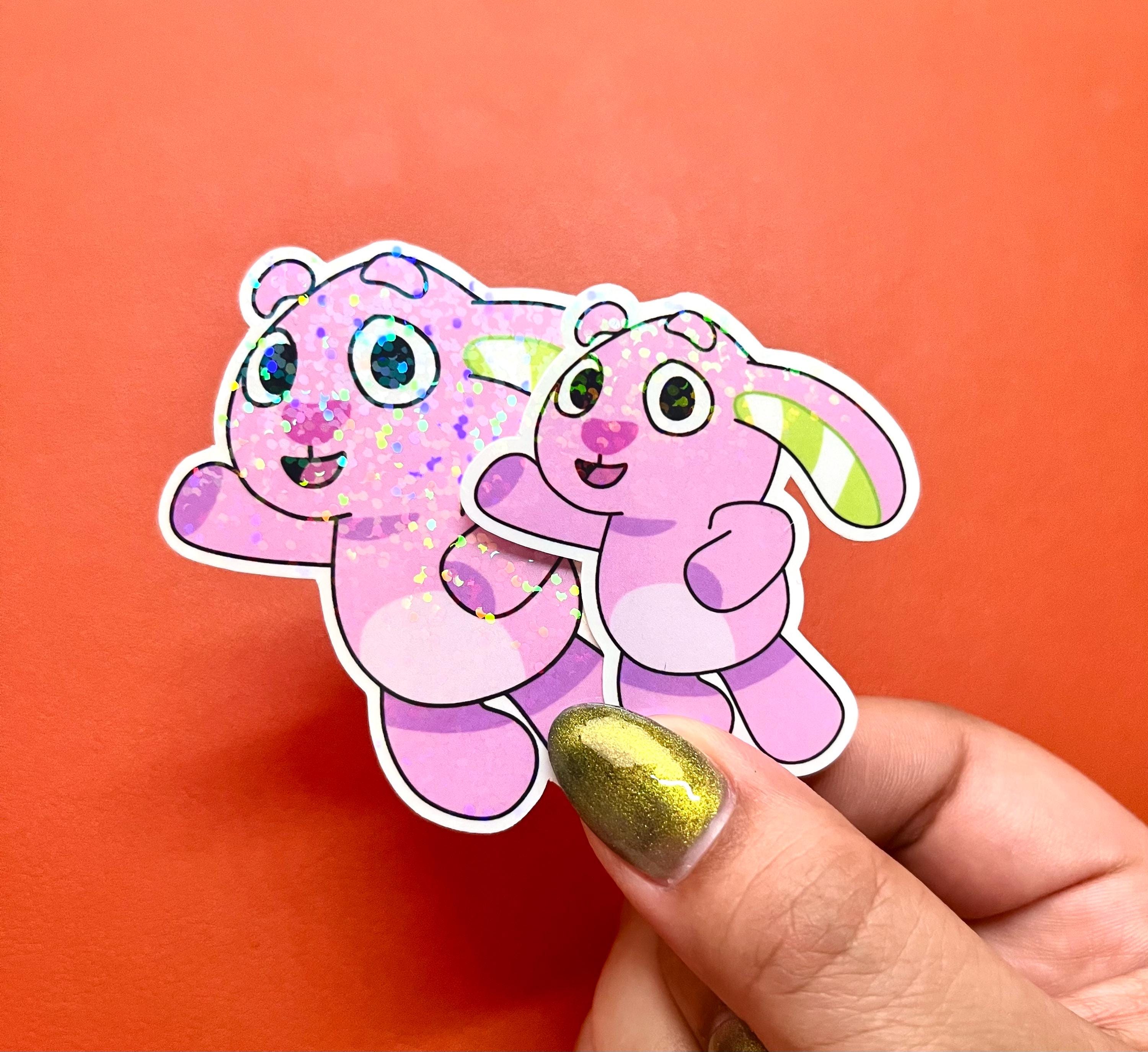 Floppy, Bingo’s Toy, Bunny, Plush, Nighttime: Water-resistant Sticker ...