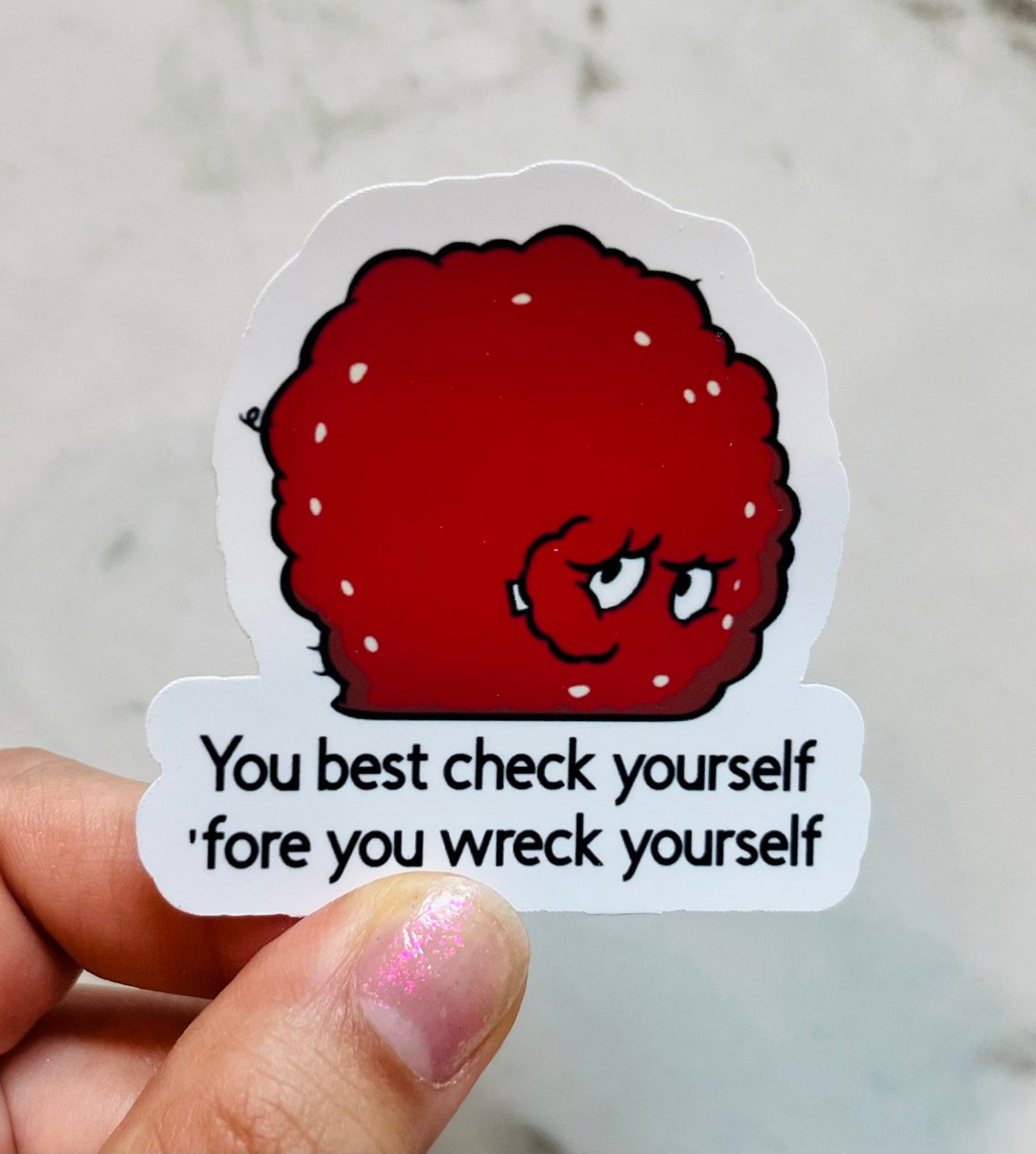 Meatwad, Aqua Teen Hunger Force, Check Yourself - Etsy