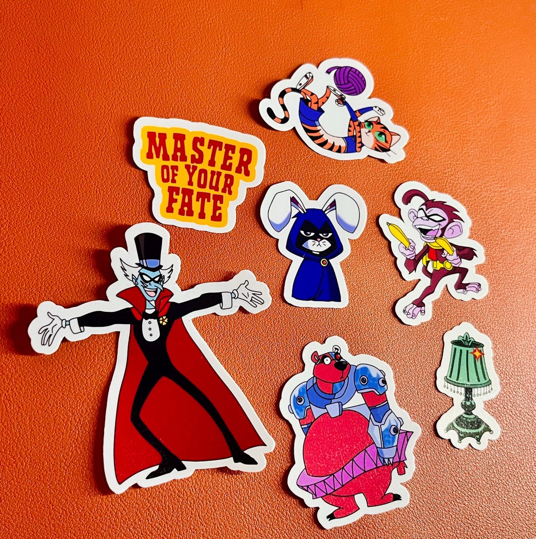 Mumbo Jumbo! Teen Titans, Bunny Raven, Robin, Cyborg, Starfire, Beast ...