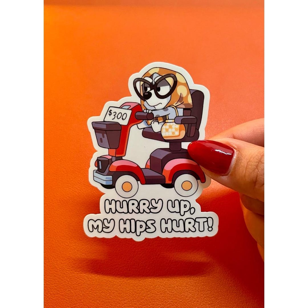 Grouchy Grannies, Window Decal is UV Resistant/waterproof, Stickers and ...