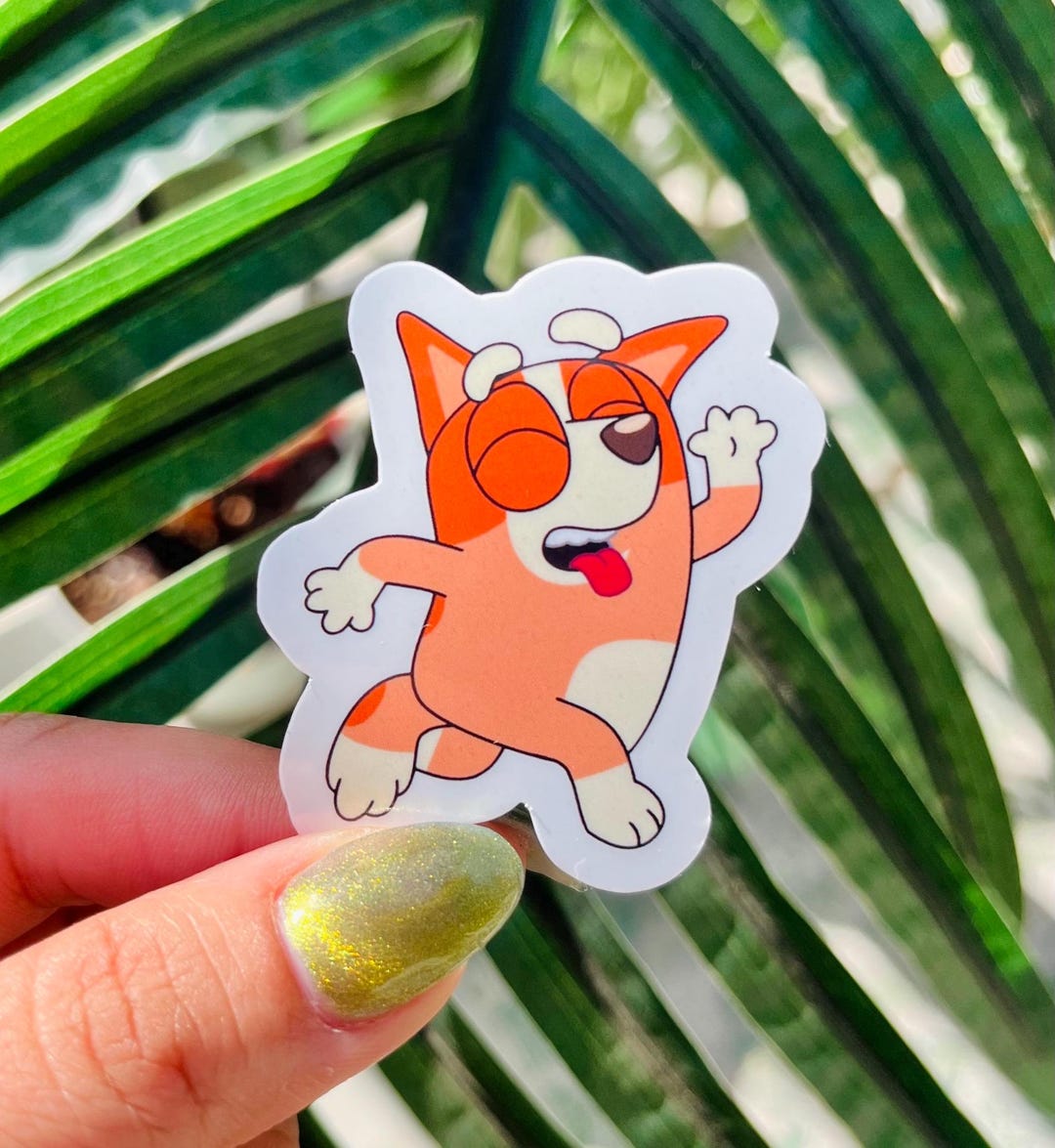 Bingo! Sticker Pack, Kids Stickers, Family Stickers, Water-resistant ...