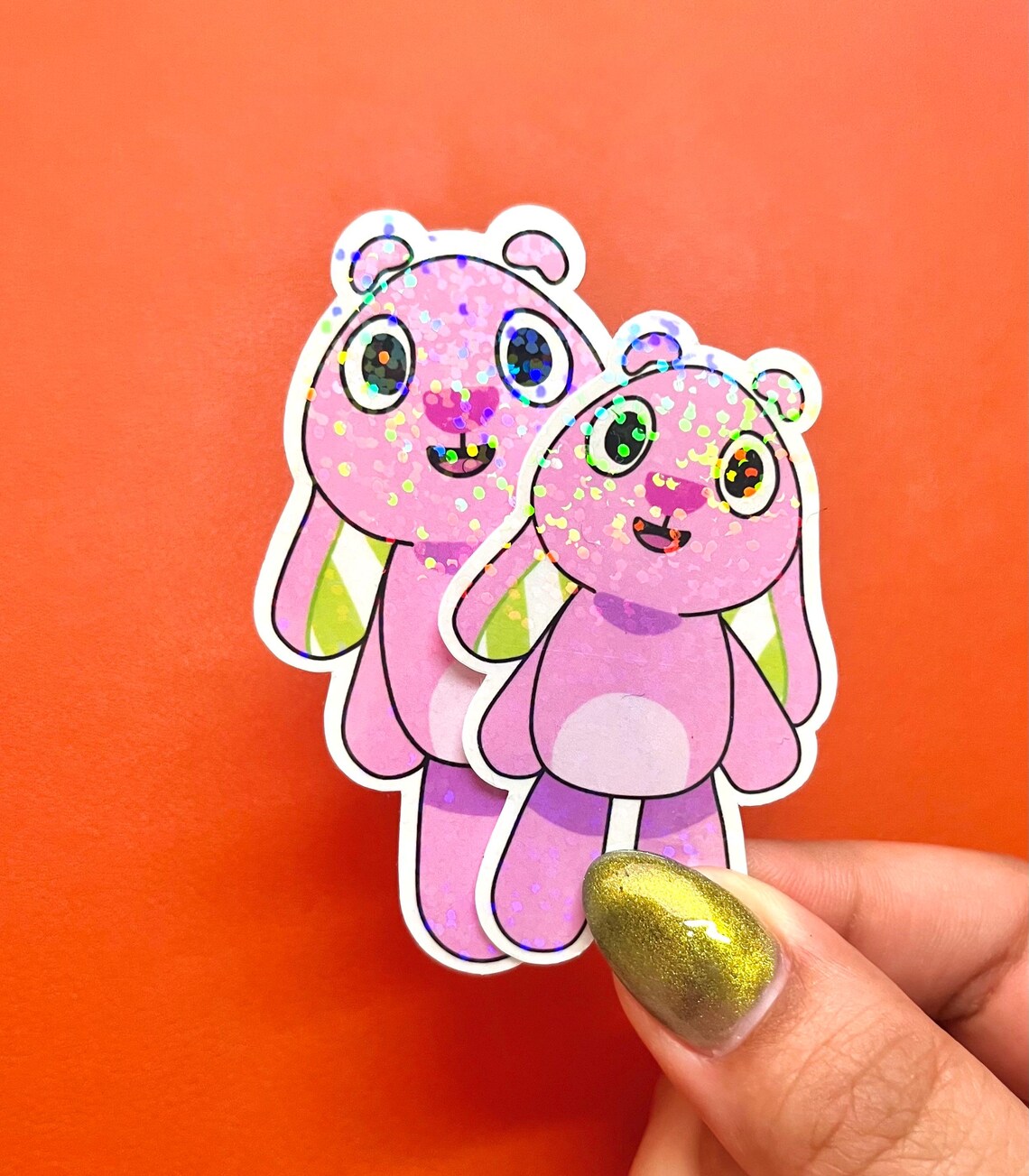 Floppy, Bingo’s Toy, Bunny, Plush, Nighttime: Water-resistant Sticker ...