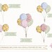 Party Balloons | Watercolor Clipart | Hand Painted | Balloon Clipart ...