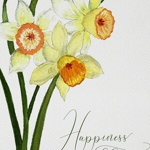 White and Yellow Daffodils | Printable Wall Art | Spring Flowers ...