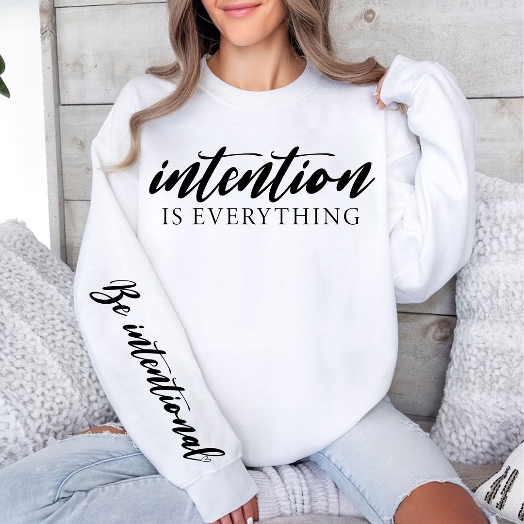 Intention is Everything SVG PNG, Boho Self Love Svg, Motivational ...