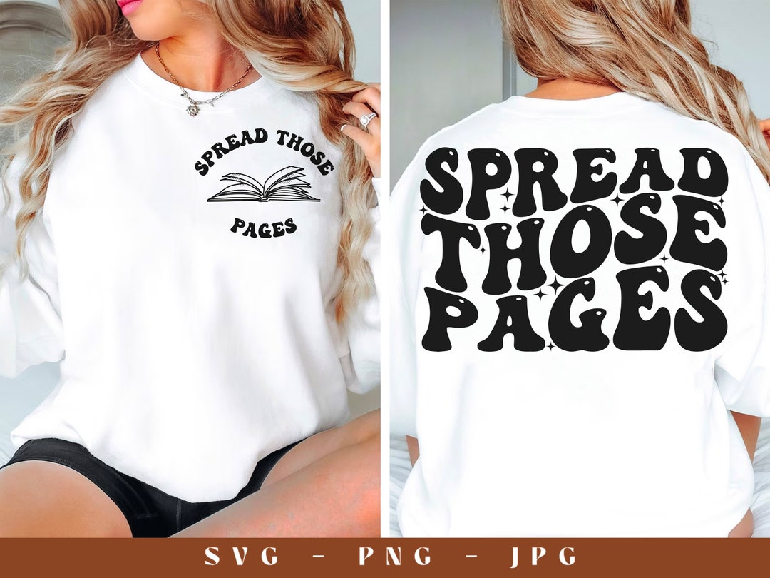 Spread Those Pages Png Smut Svg Cutting File Spicy Books - Etsy