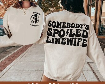 Spoiled Blue Collar Wife Png/svg Original - Etsy