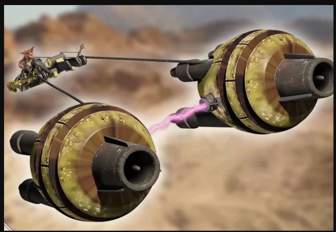 Modèle d'impression 3D Boles Roor s Podracer for 3 de 75 pouces - Etsy ...