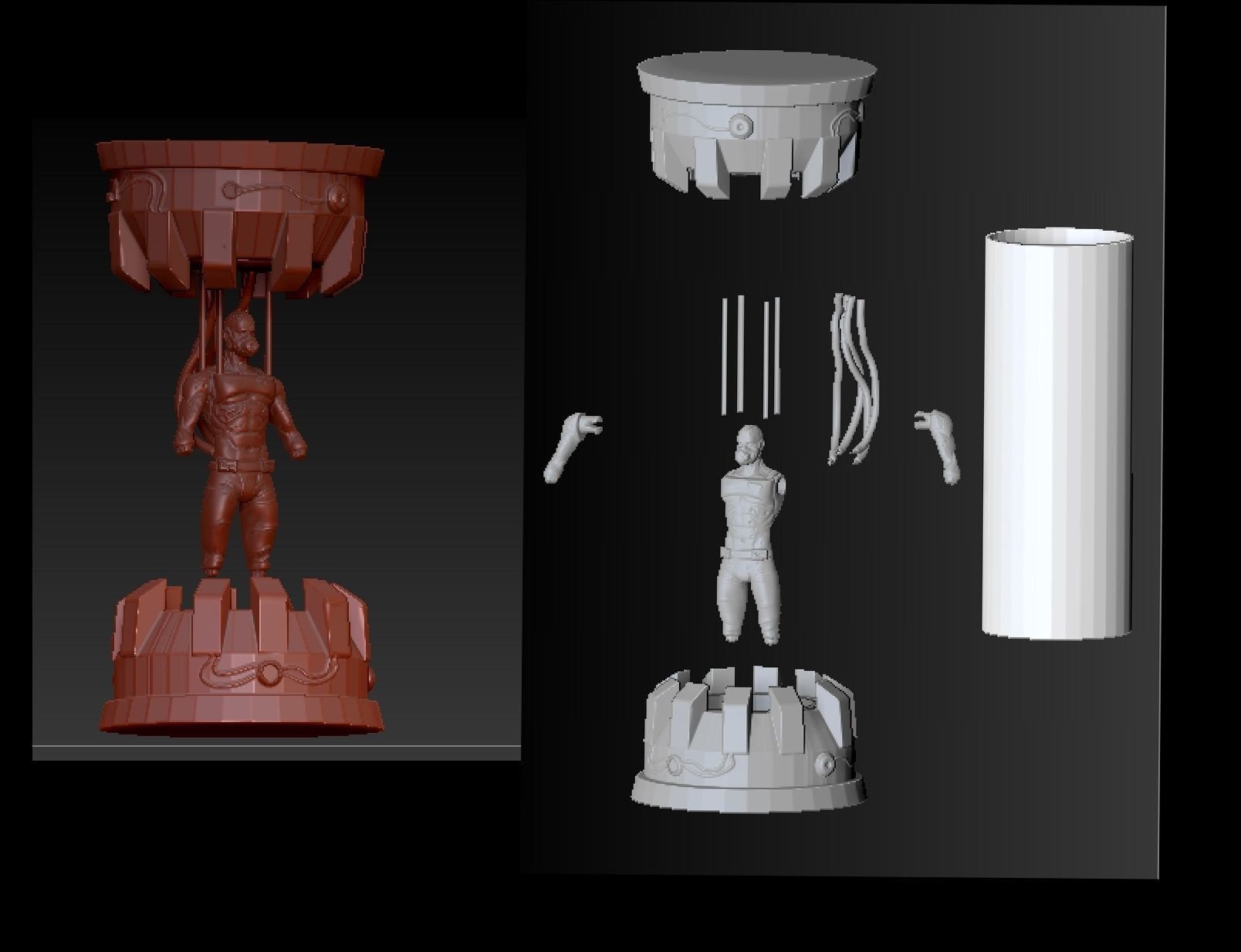 Darth Vader Bacta Tank 3D Print Model - Etsy