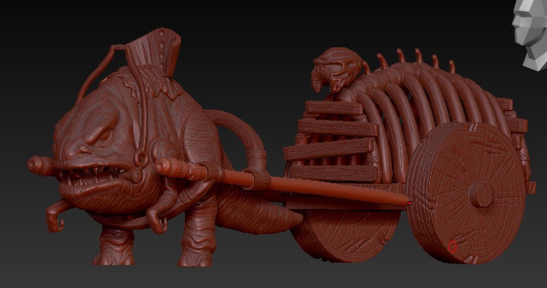 Articulated Blurrg Prisoner Car 3D Print Model Digital File - Etsy