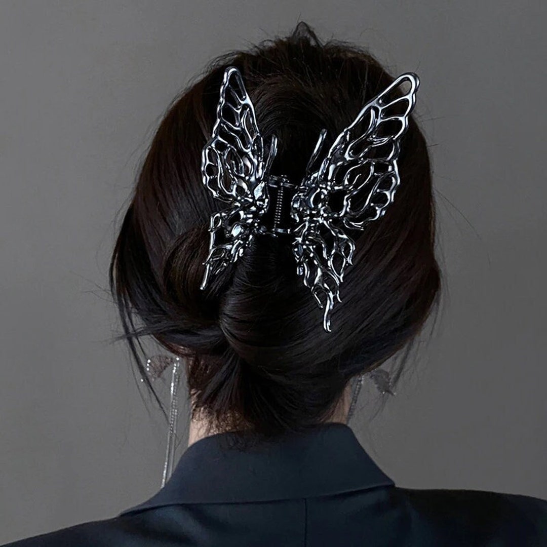 Butterfly Hair Claw, Hair Clip, Butterfly Hair Clip, Hair Accessories ...